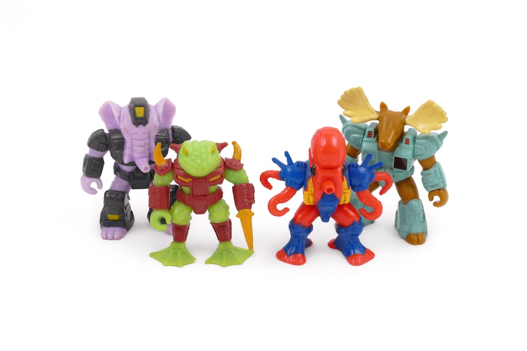 Lot of 4 Vintage 1980s Battle Beasts Action Figures - Takara Hasbro ...