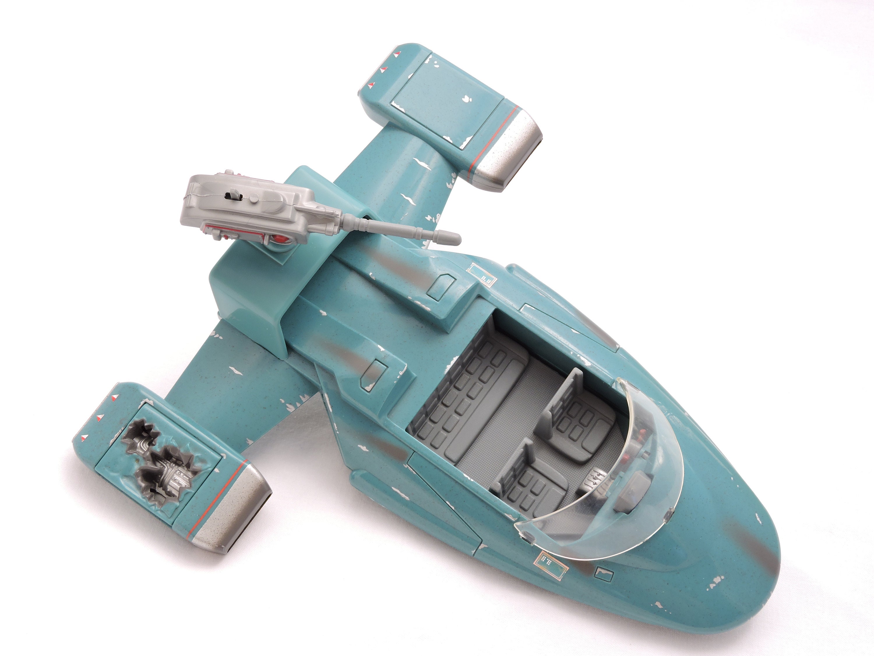 Star Wars Naboo Flash Speeder and Light up Flash Cannon 1999 Episode I the Phantom Menace - Etsy