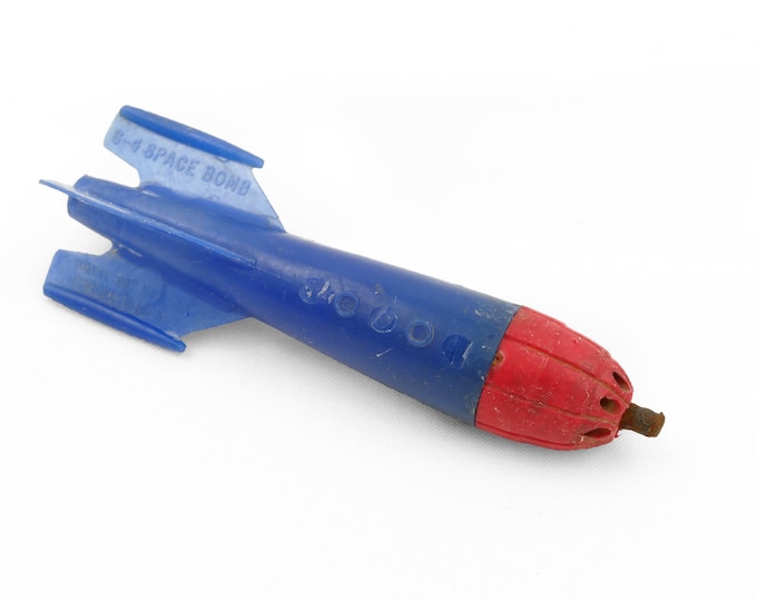 Vintage 1950s Toy S-4 Space Bomb - Royal Tot Mfg. Co - Cap Firing ...