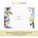 Floral Printable Note Pages, Digital Notebook Paper for Note Talking ...