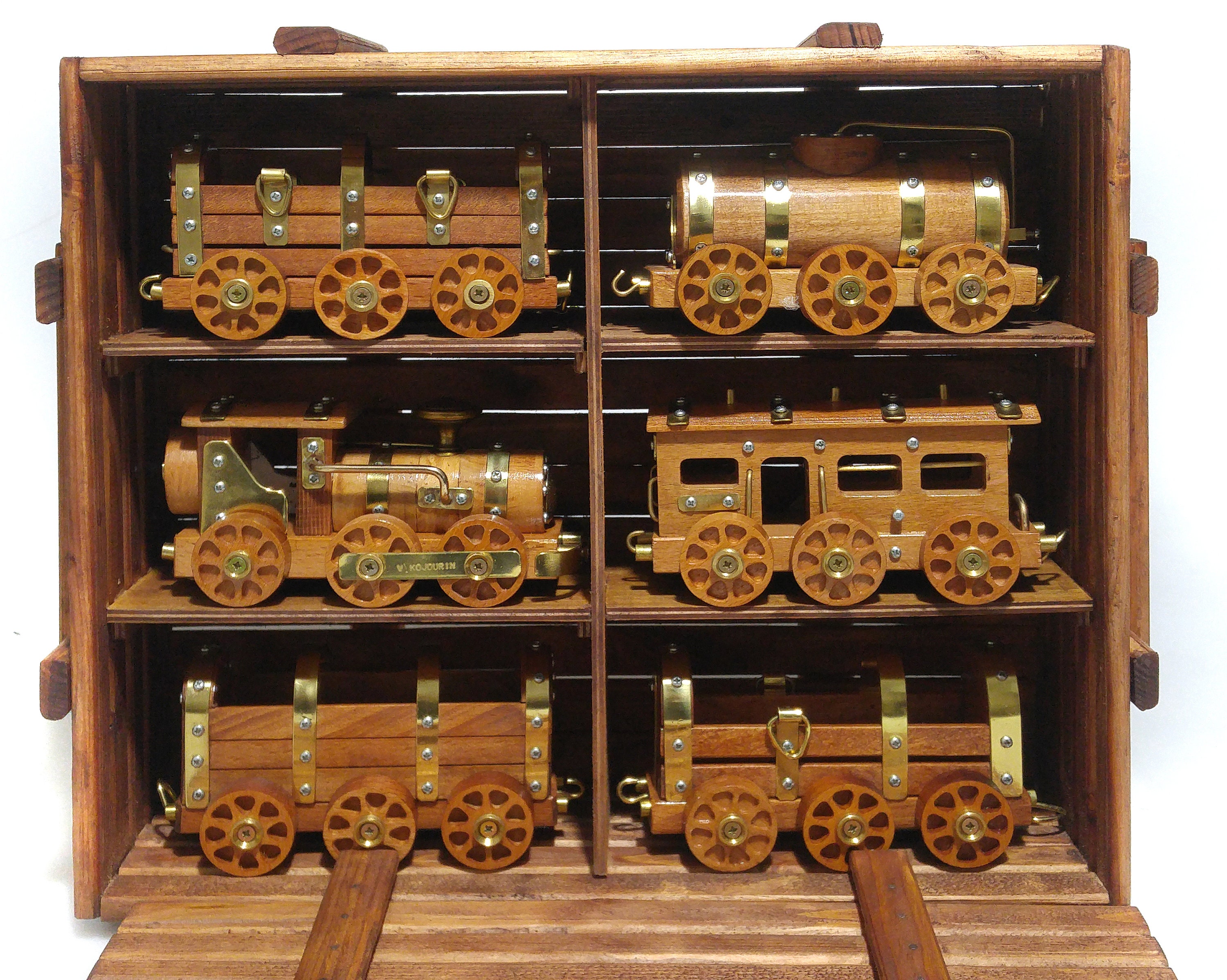 Steampunk Train Set