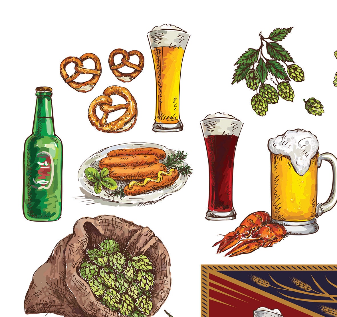 Beer Clipart, Drinks Clipart, Alcohol Clipart, Beer Bottle Clip Art ...