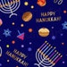 Hanukkah Digital Paper Digital Pattern Pattern Pdf - Etsy