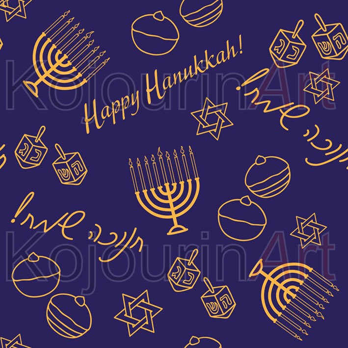 Hanukkah Svg Hanukkah Digital Paper Menorah Svg Digital - Etsy