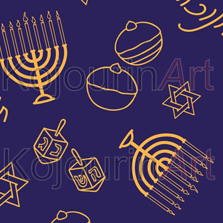 Hanukkah Svg Hanukkah Digital Paper Menorah Svg Digital - Etsy