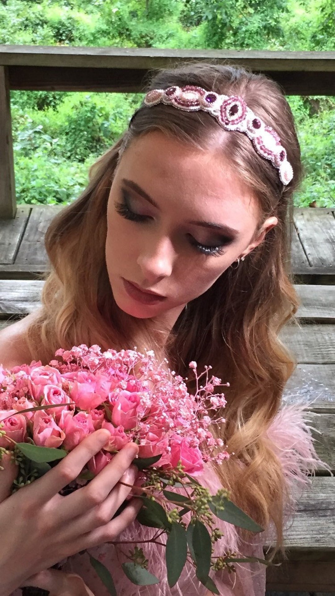 Crystal Bohemian Tiara Wedding Tiara Vintage Headband - Etsy