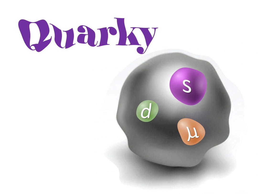 Quarky Digital Download Poster Sigma Baryon Particle 4:3 Aspect Ratio ...