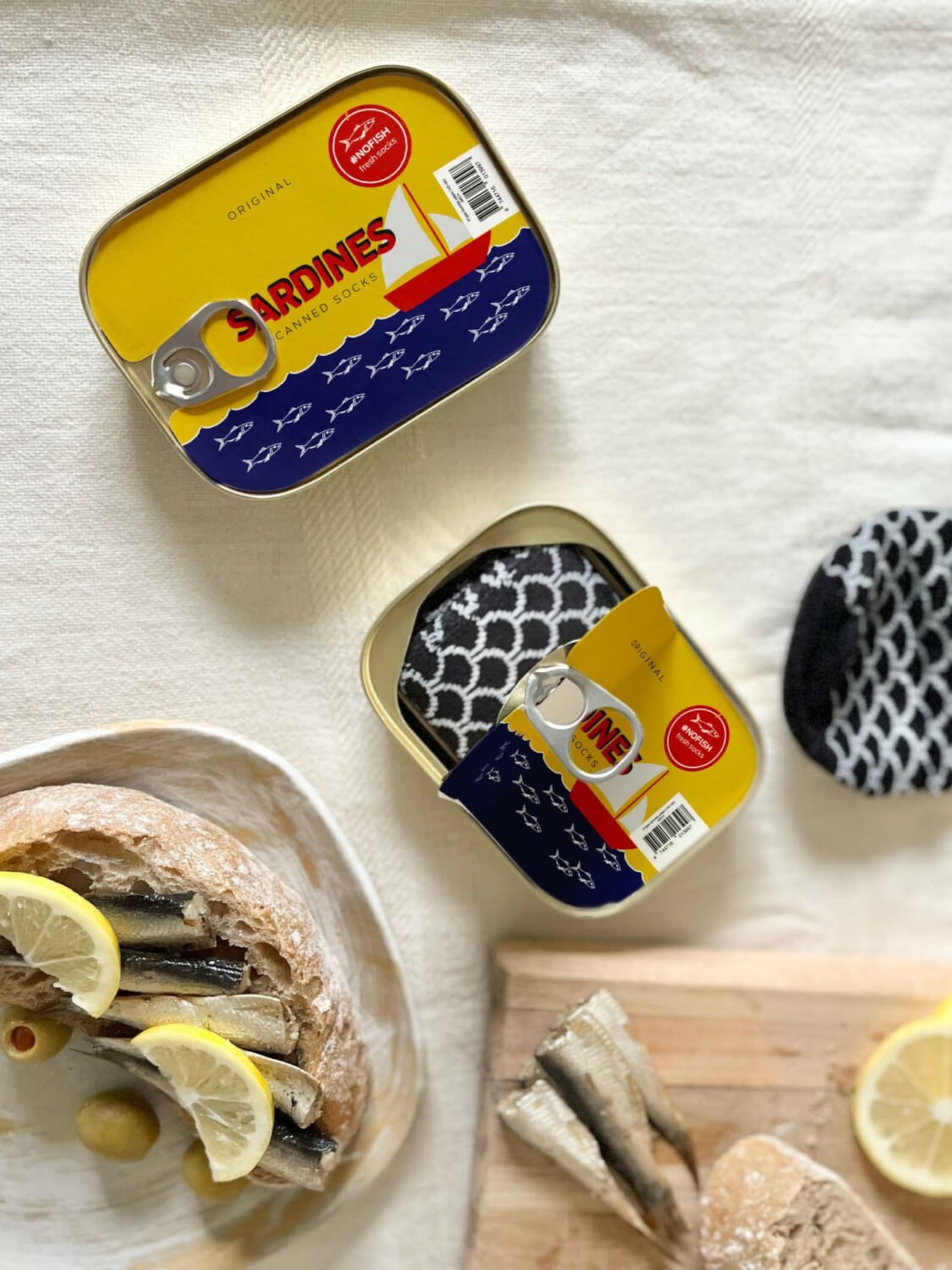 Spanish Sardine Socks | Canned Fish Socks | Fish Socks | Funny and ...
