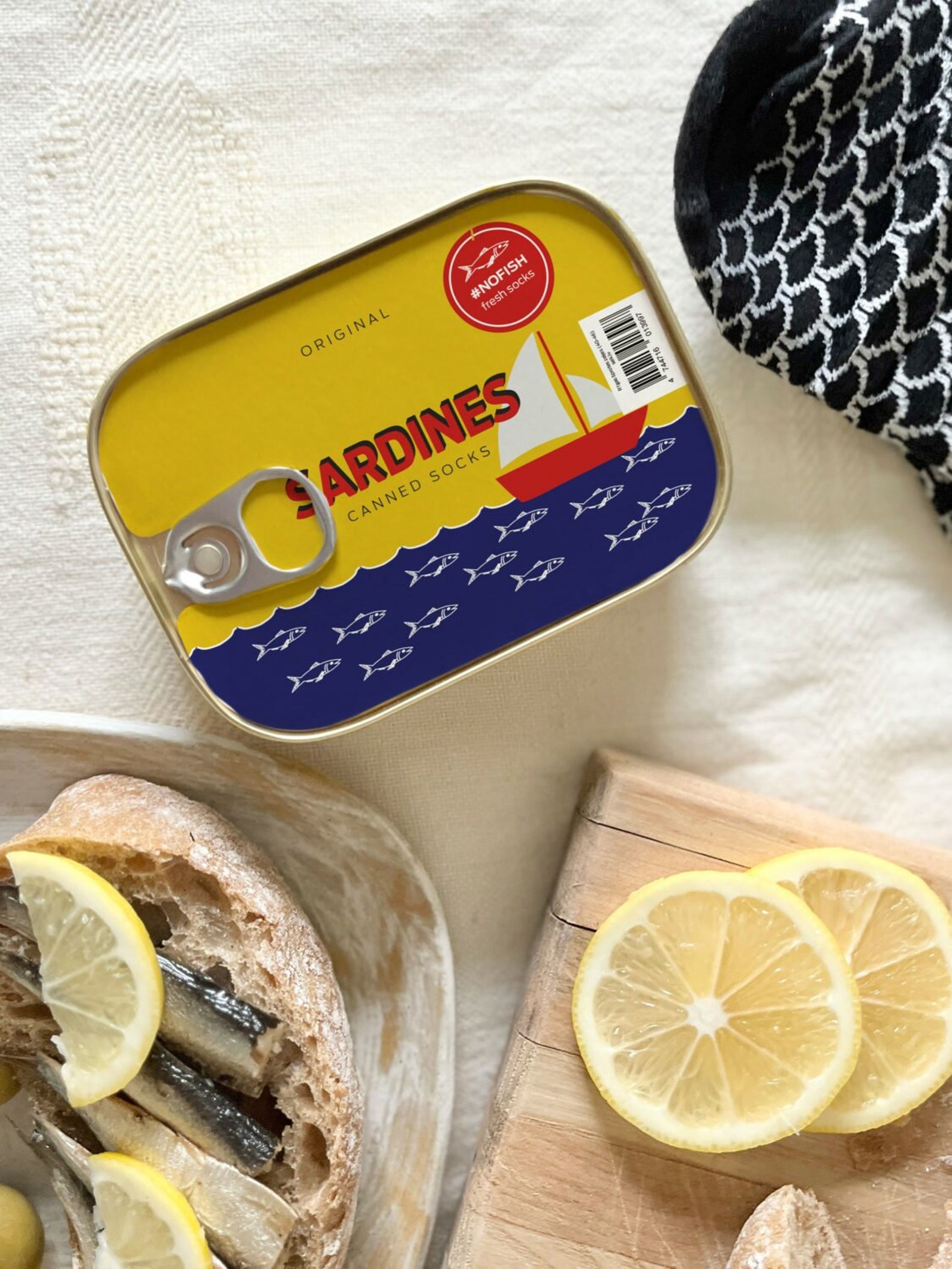 Spanish Sardine Socks | Canned Fish Socks | Fish Socks | Funny and ...
