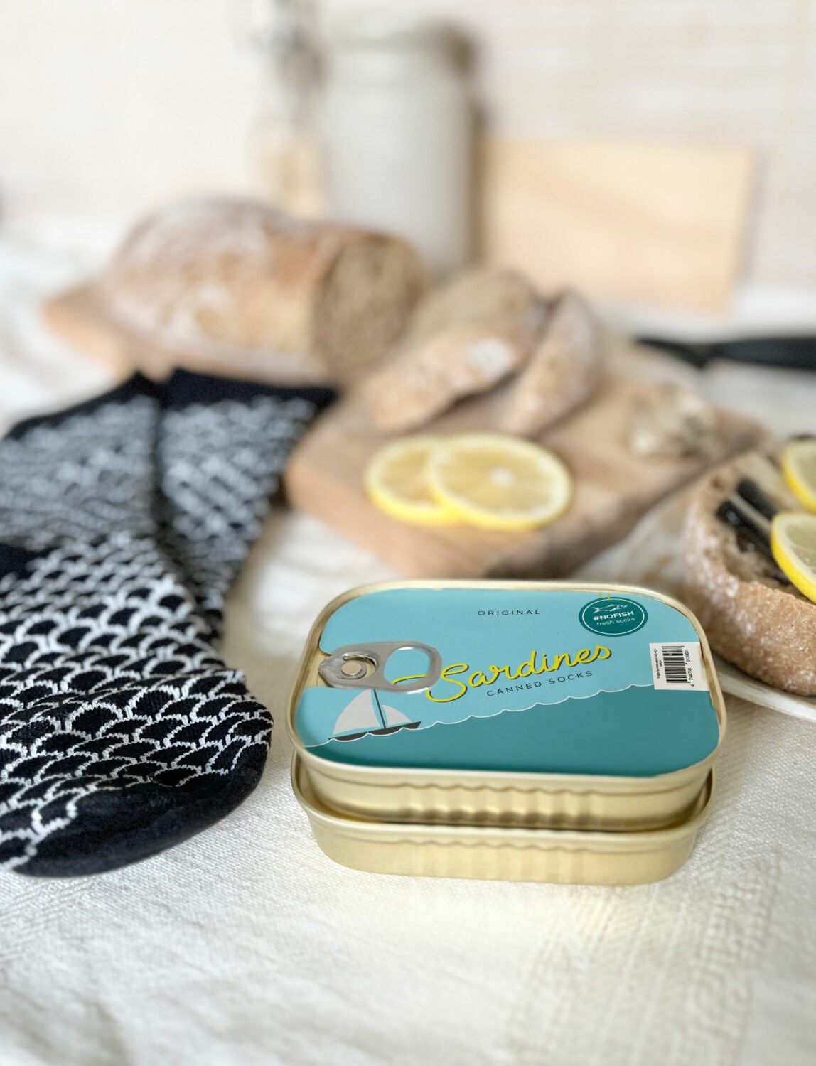 Sardine Socks | Canned Fish Socks | Fish Socks | Funny and Casual Socks ...