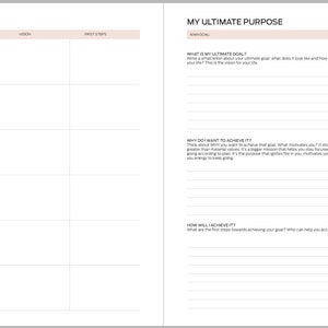 Productivity Planner | Motivational Dream. Plan. Do. Planner | Undated ...