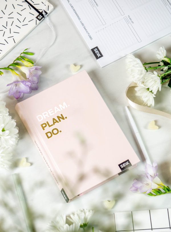 Productivity Planner | Motivational Dream. Plan. Do. Planner | Undated ...