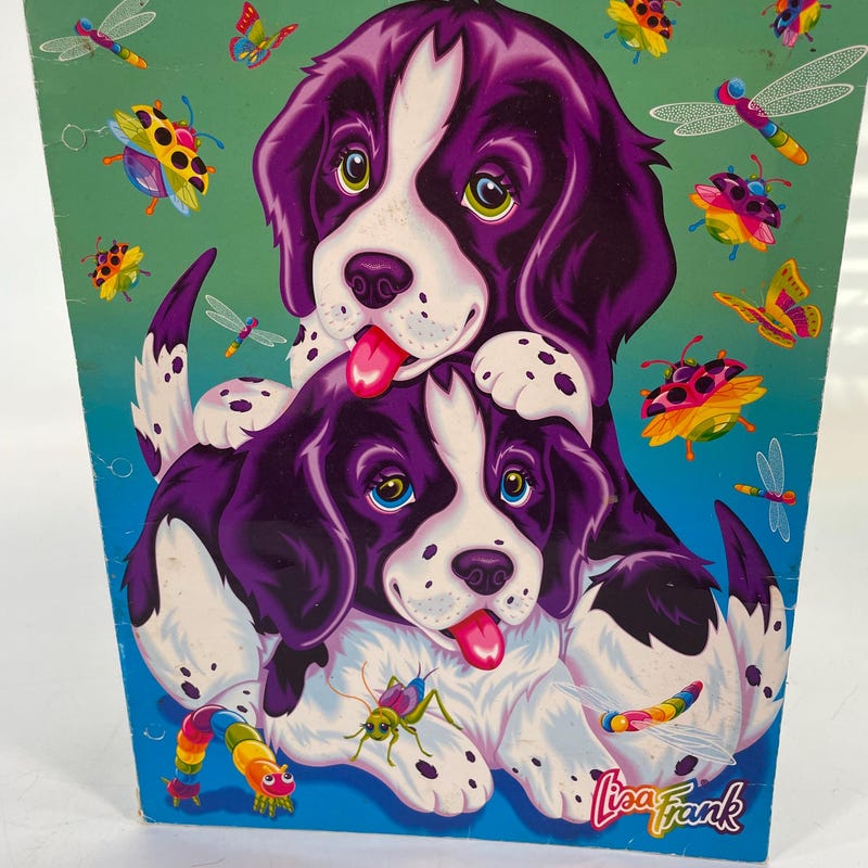 Lisa Frank Folder - Etsy