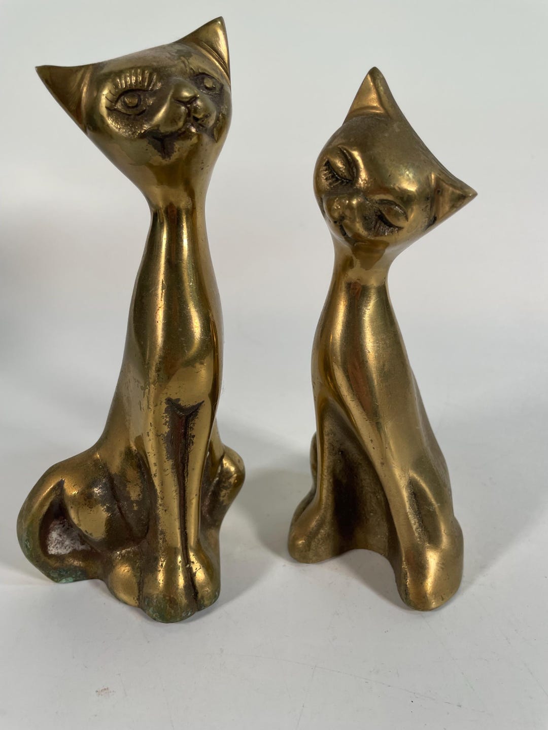 Brass MCM Cats (pair) - Etsy