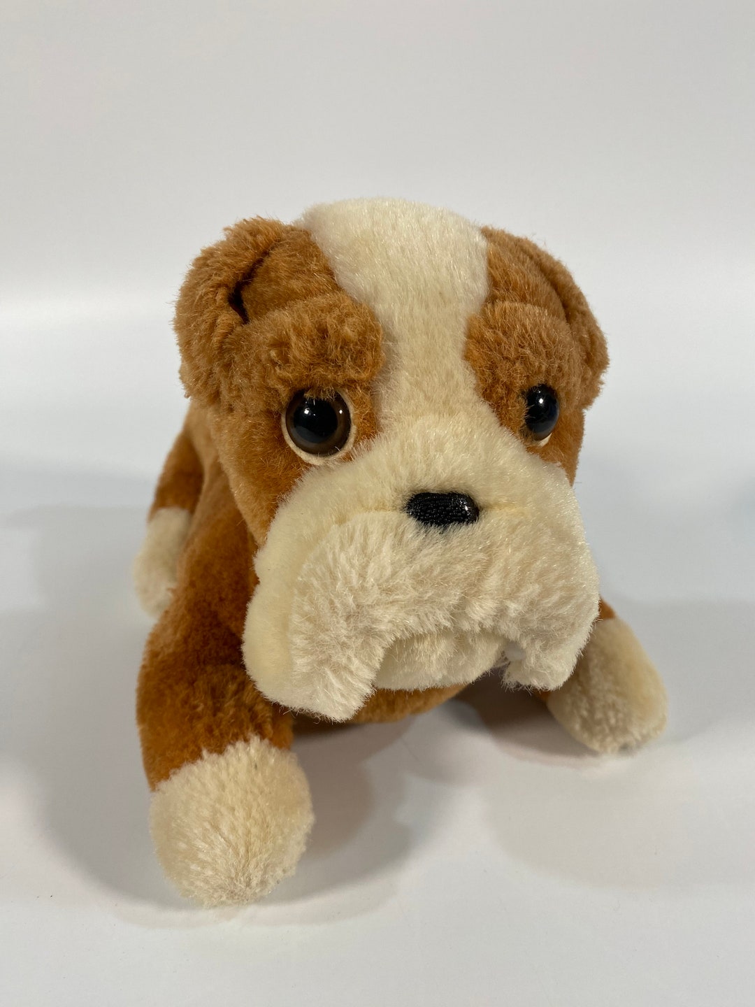 1970’s Little Bull Dog Stuffed Animal - Etsy