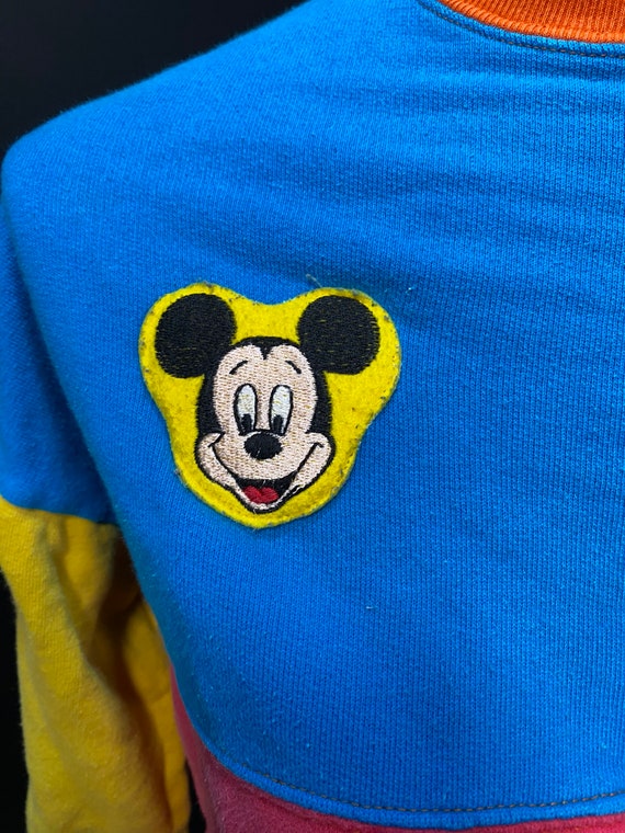 1990’s Colorblock Disney Kids Sweatshirt - Gem