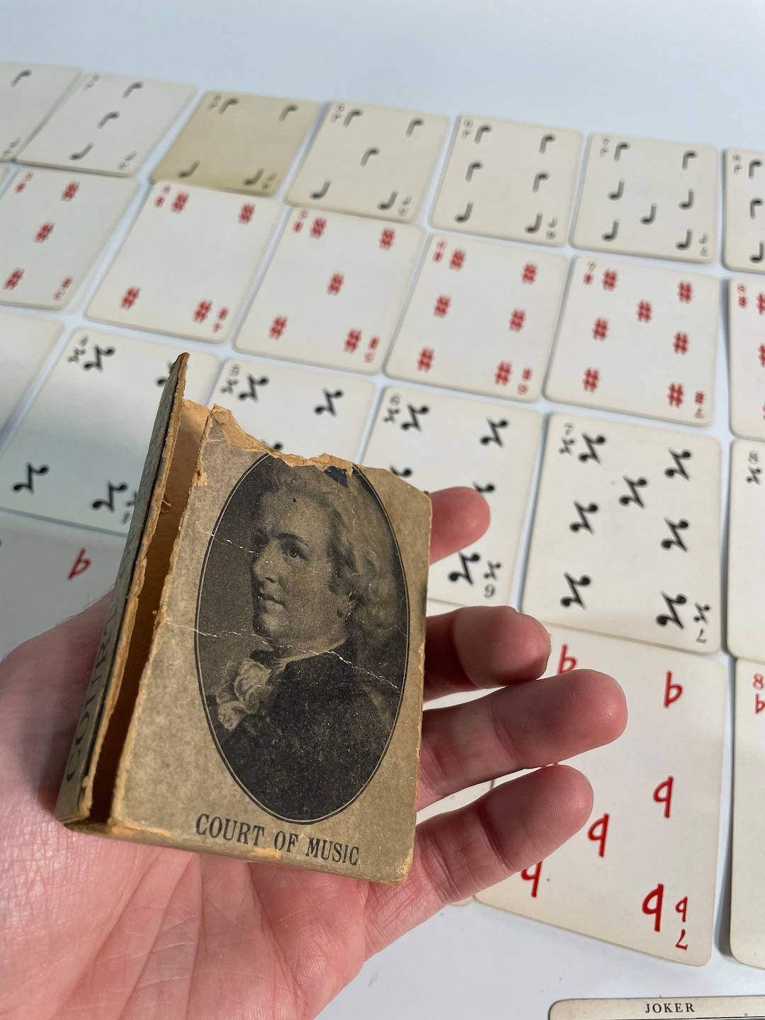1910 Music Themed Playing Cards - Etsy
