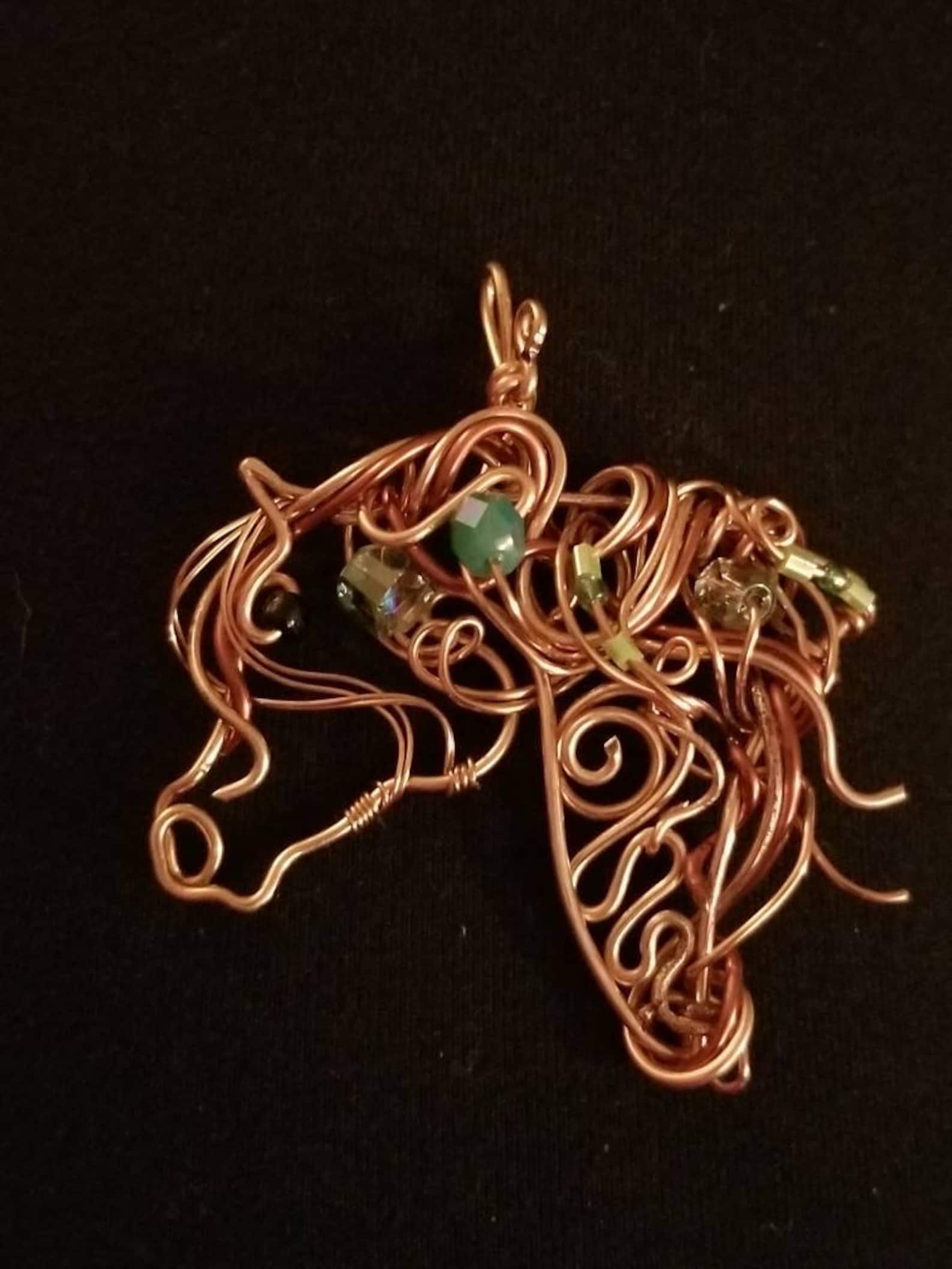 Sterling Silver Arabian Horse Necklace, Unicorn Necklace,quarter Horse ...