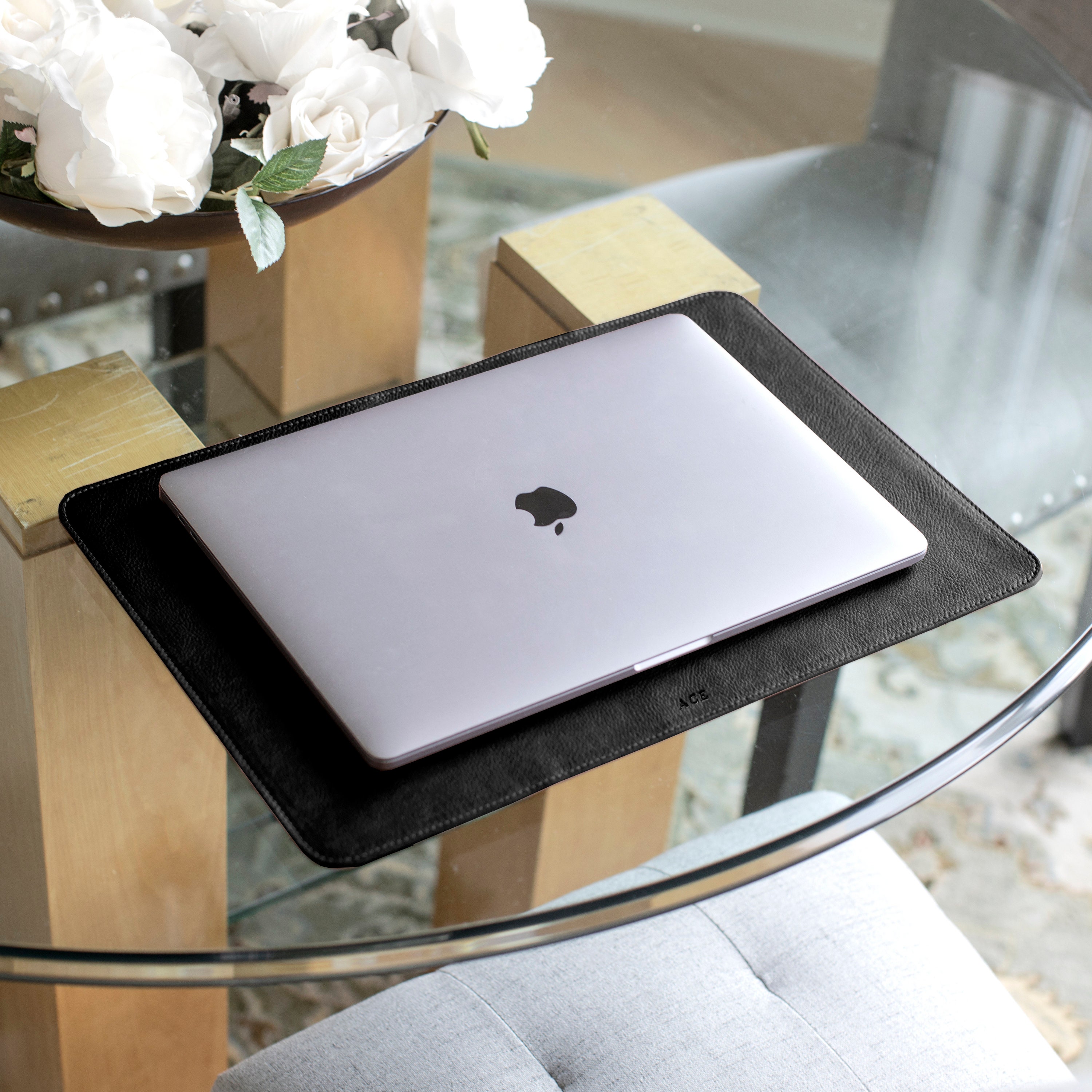 Personalized Leather Desk Mat. Monogrammed Desk Pad. Teacher - Etsy