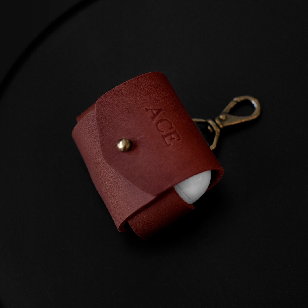 Personalized Leather Airpod PRO Case. Monogrammed Airpod PRO - Etsy