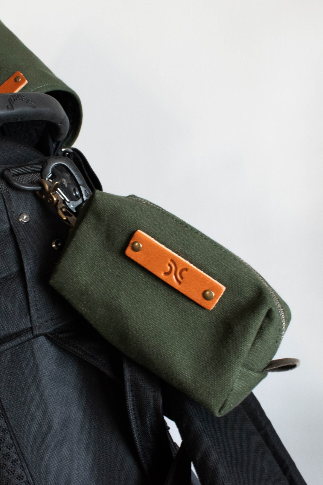 Personalized Golf Valuables Pouch: Monogrammed Canvas Dopp Kit, Made in ...