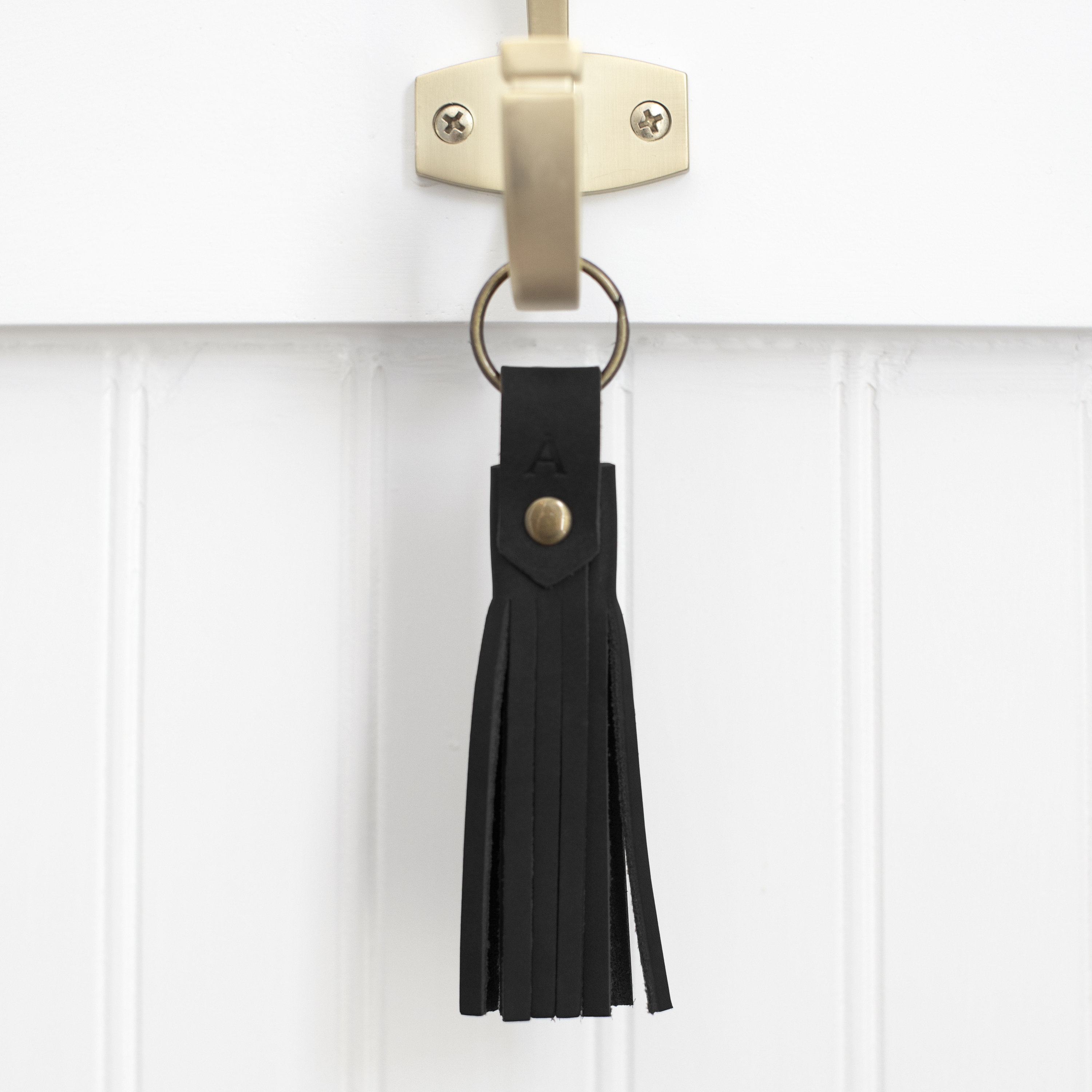 Tassel Keychain Monogrammed Tassel Keychain Personalized Etsy
