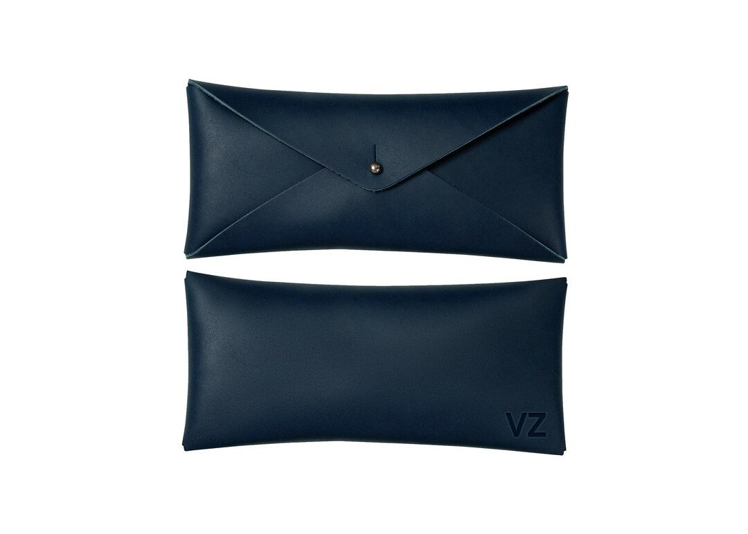Northwind Personalized Leather Document Envelope, Custom Full Grain ...
