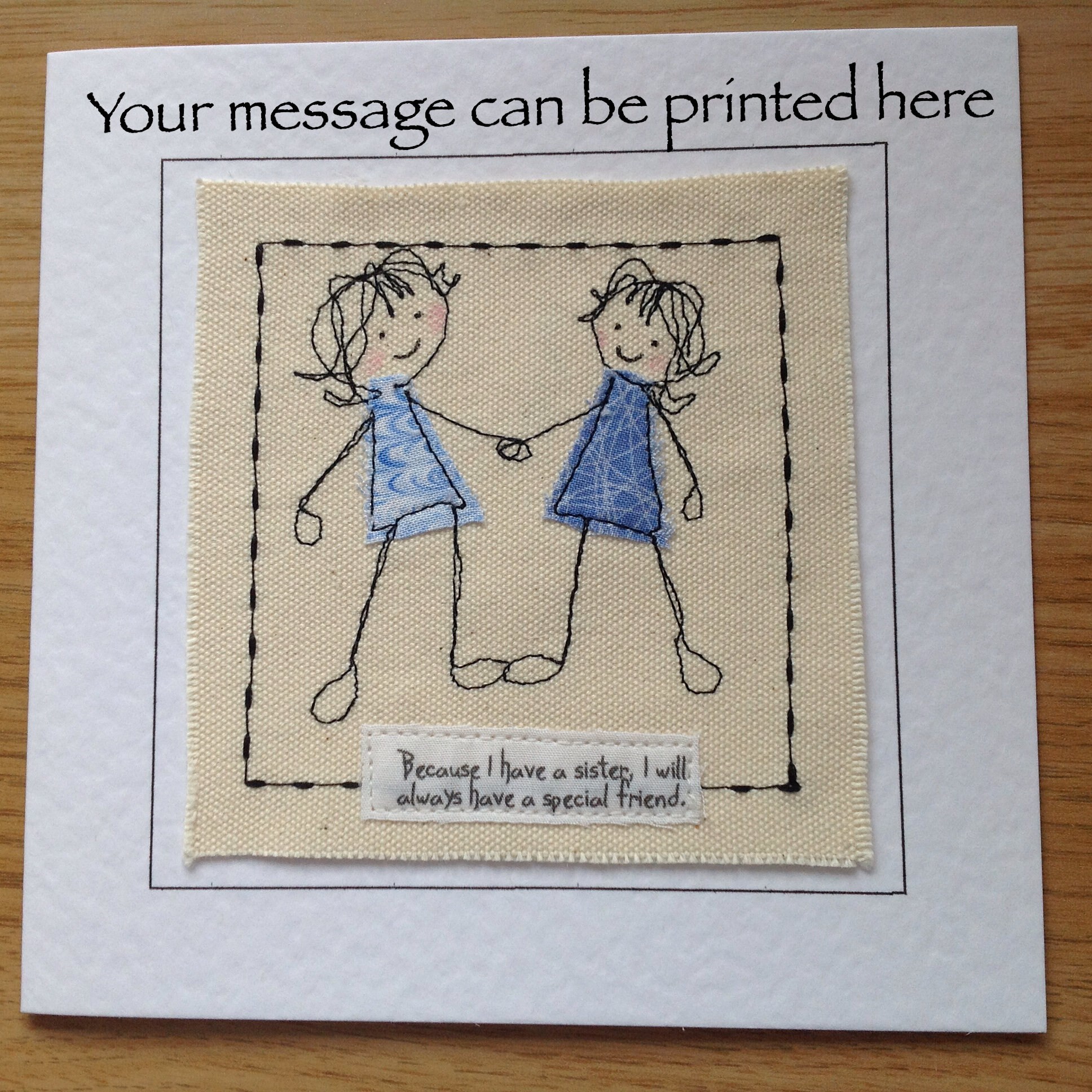 Handmade Birthday Card For Sister With Special Quote Sister Etsy handmade-birthday-card-for-sister-with-special-quote-sister-etsy