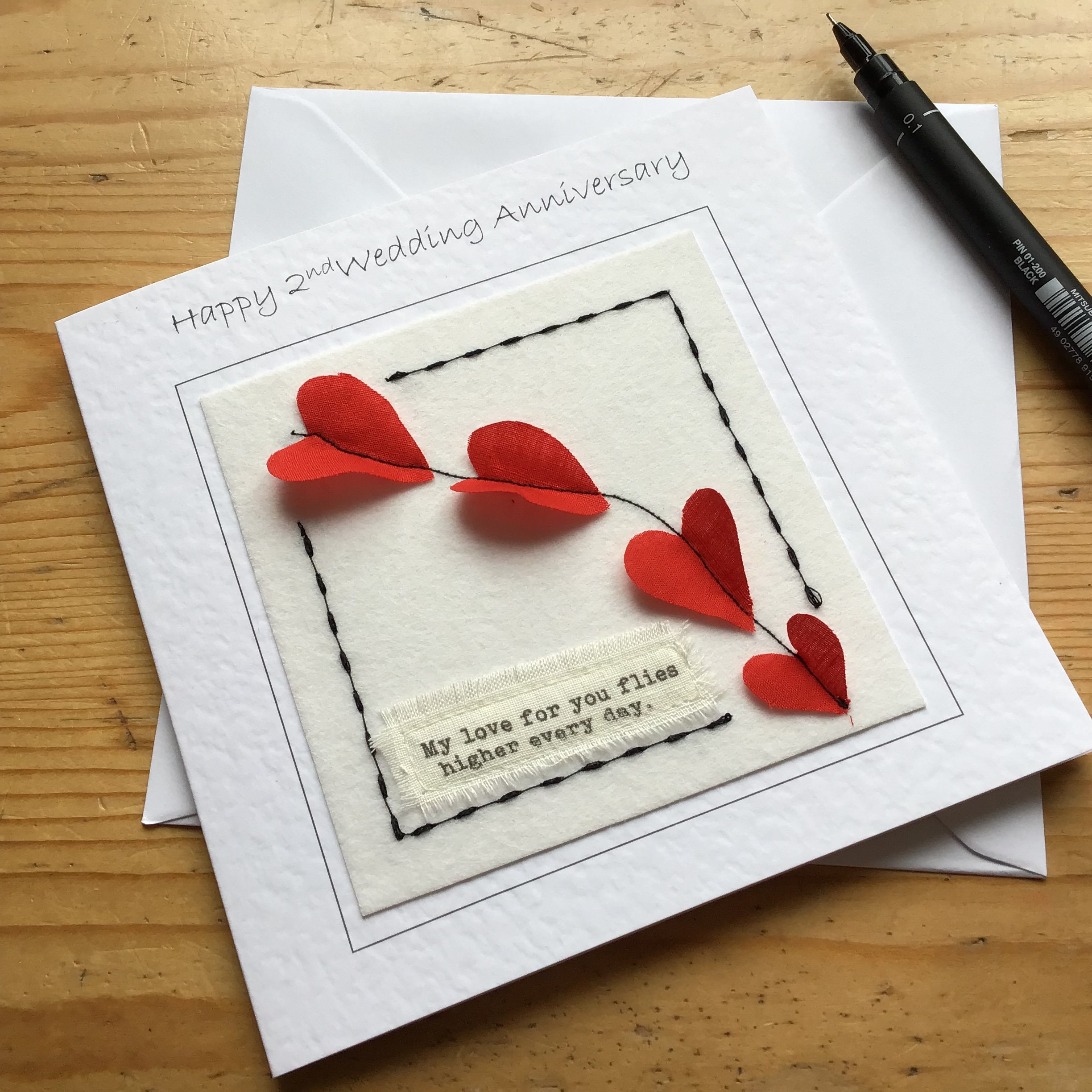 Homemade Anniversary Cards For Her