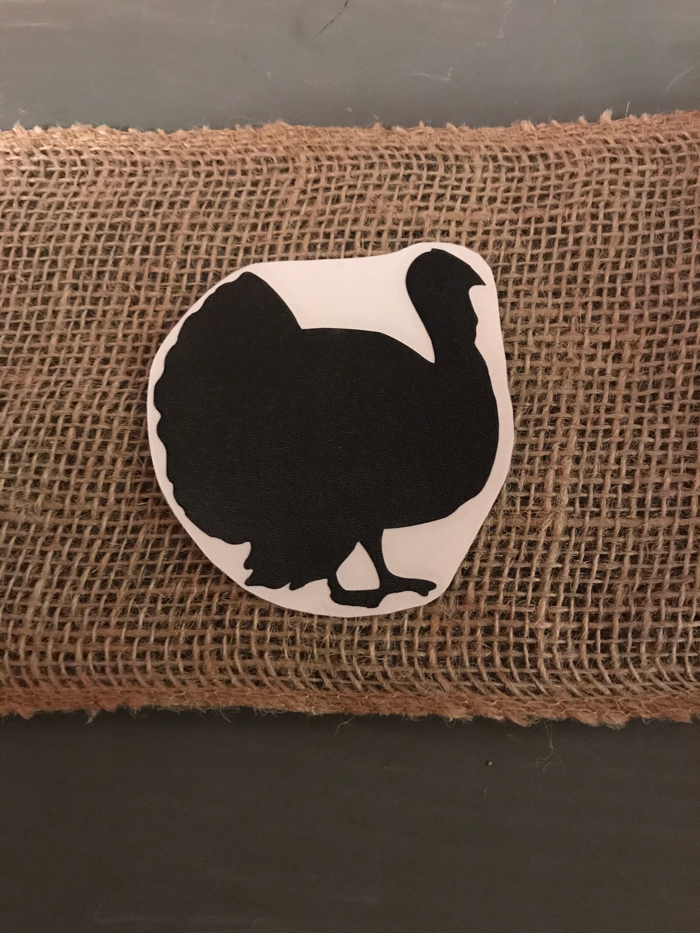 Turkey Vinyl Decal - Etsy