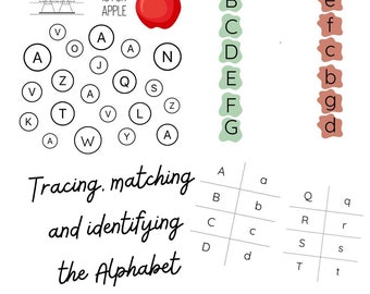 Letter Tracing Sheets / Alphabet Tracing Sheets / ABC Tracing / A-Z ...