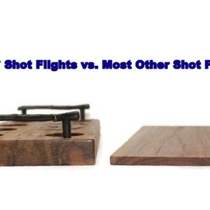 Tequila Shot Flight With Resin Inlay, Shot Glass Holder, Whiskey ...