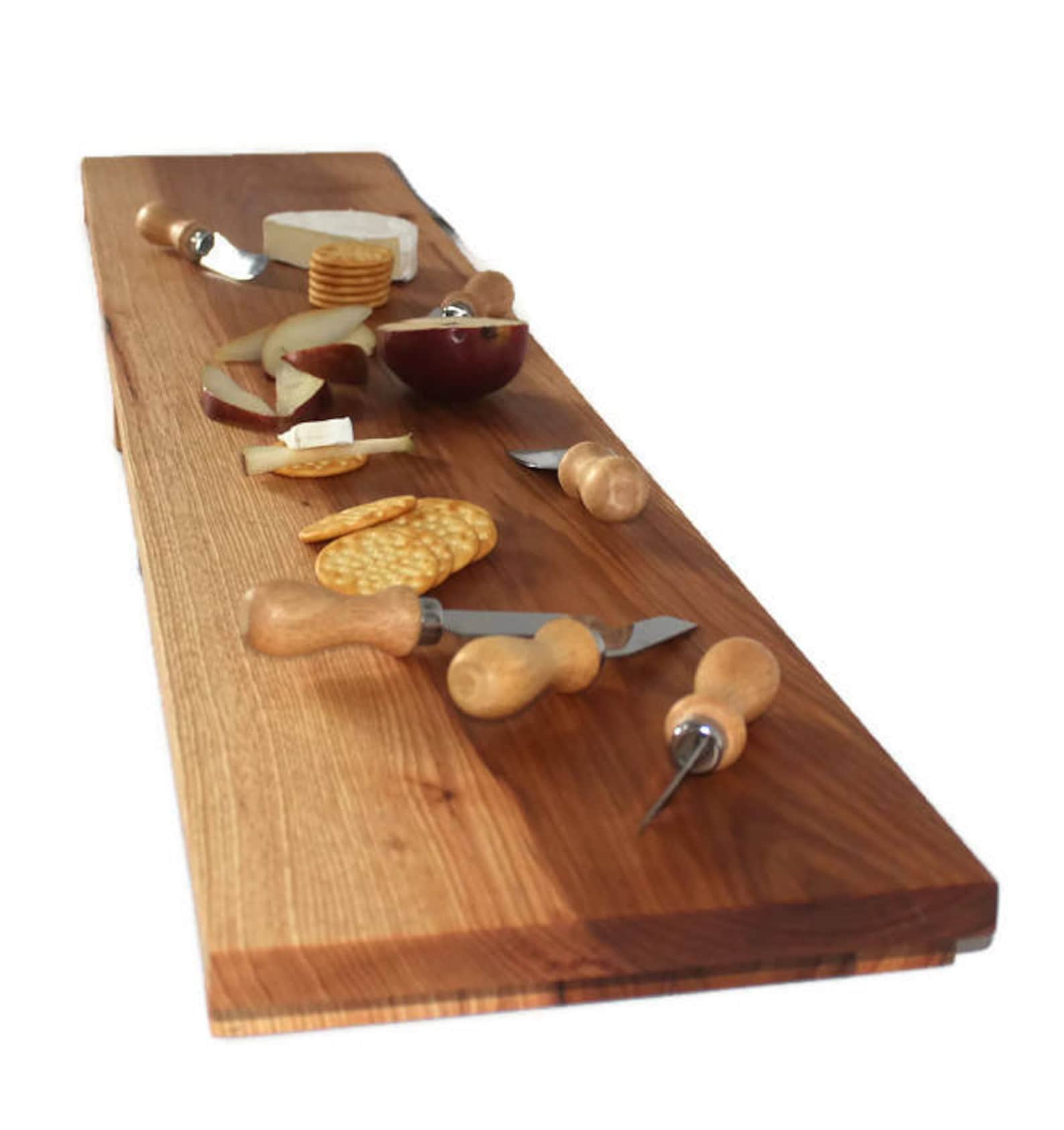 Long Charcuterie Board Rustic Footed Cheese Board 3 Foot - Etsy