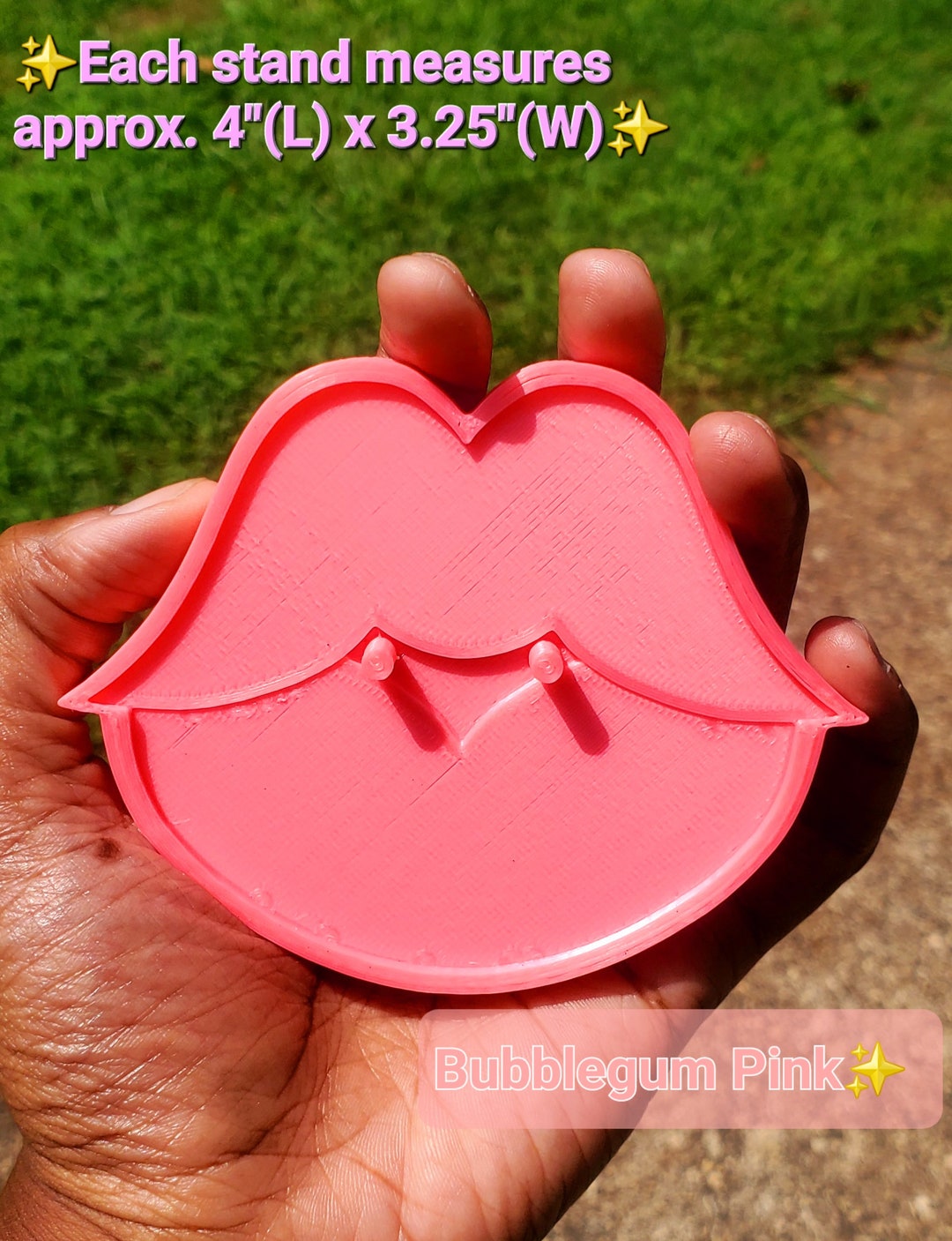 3d Printed Pucker up Stands-(5 Count) READY TO SHIP - Etsy