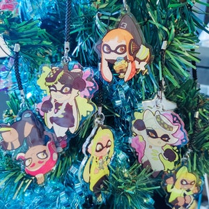 Splatoon Hanging Keychain - Etsy