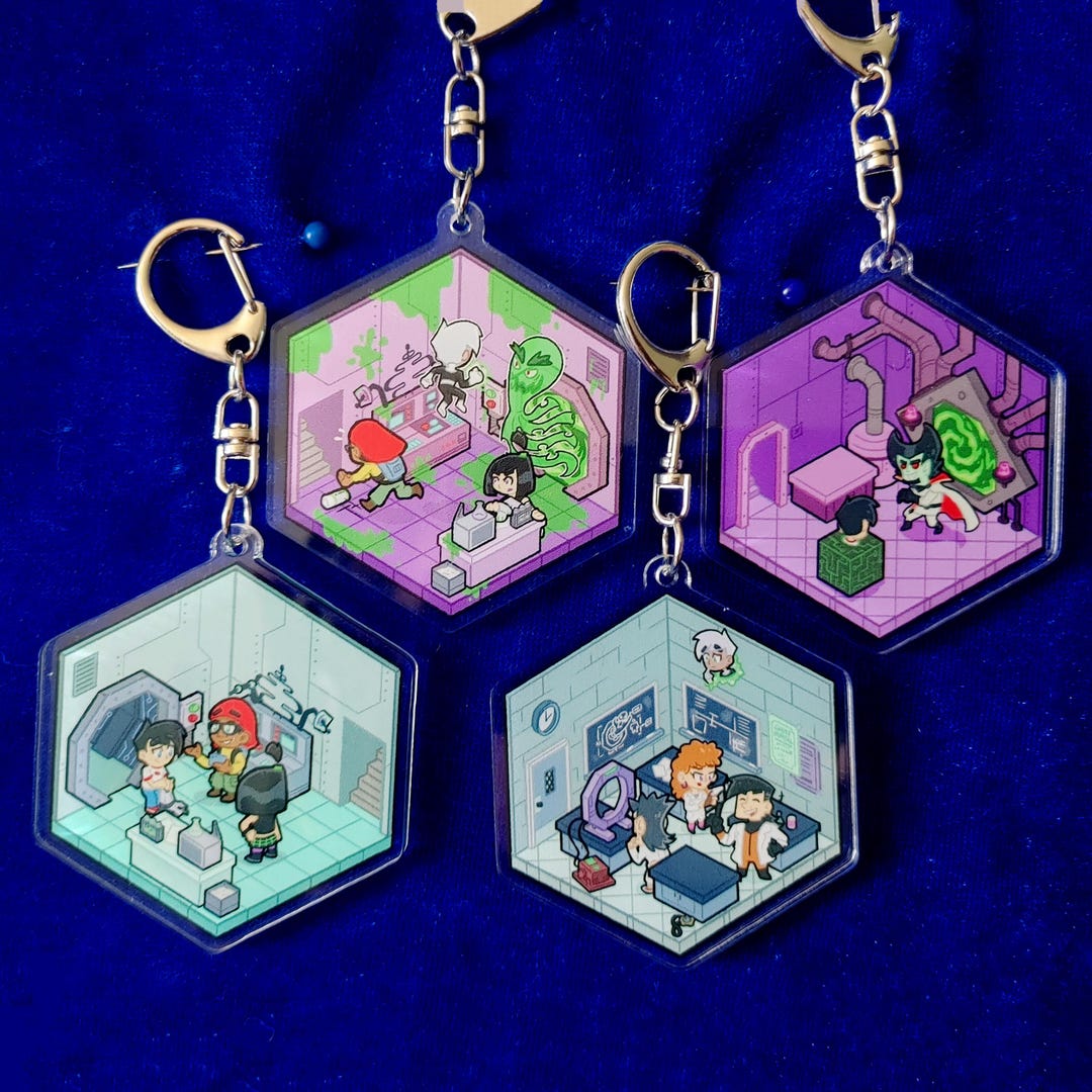 Daniel Photon Keychain - Etsy