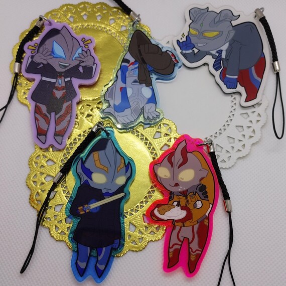 Ultraman Hanging Keychain | Etsy
