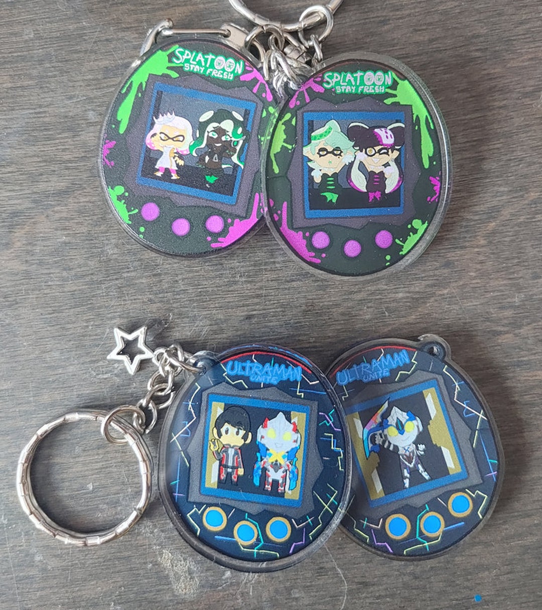 Egg Friend Acrylic Charms - Etsy