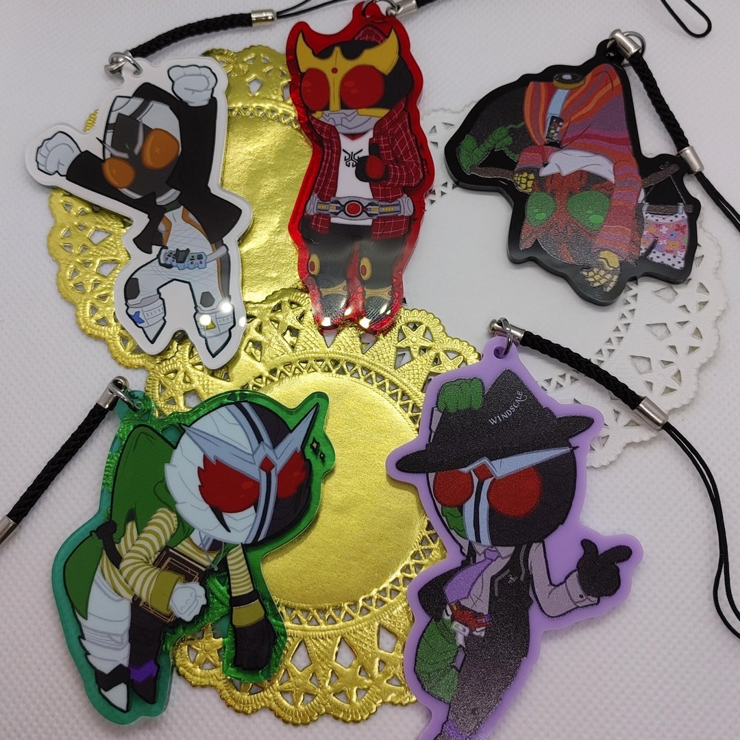 Kamen Rider Hanging Keychain - Etsy