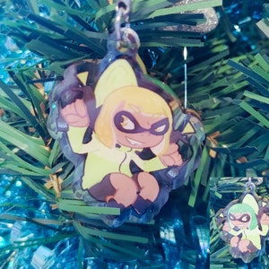 Splatoon Hanging Keychain - Etsy