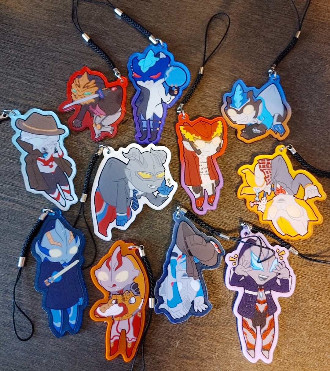 Ultraman Hanging Keychain - Etsy