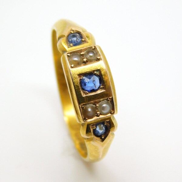 15k Gold Ring - Etsy