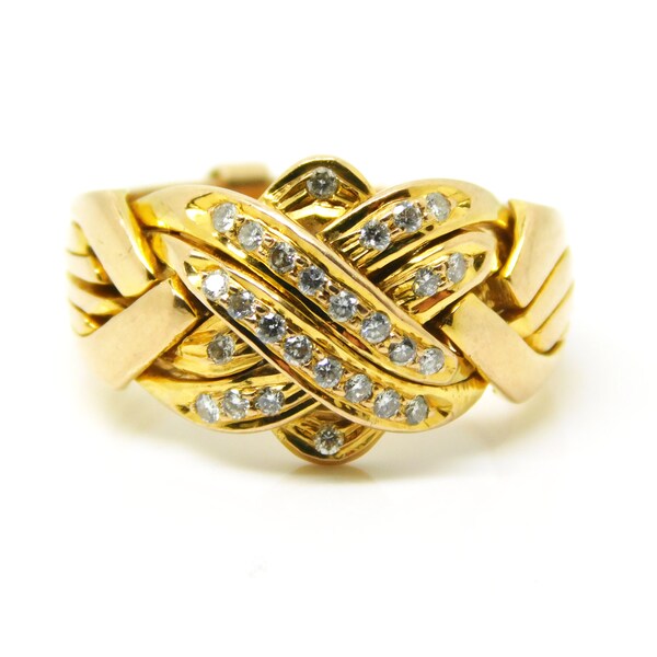 Puzzle Ring Mens - Etsy