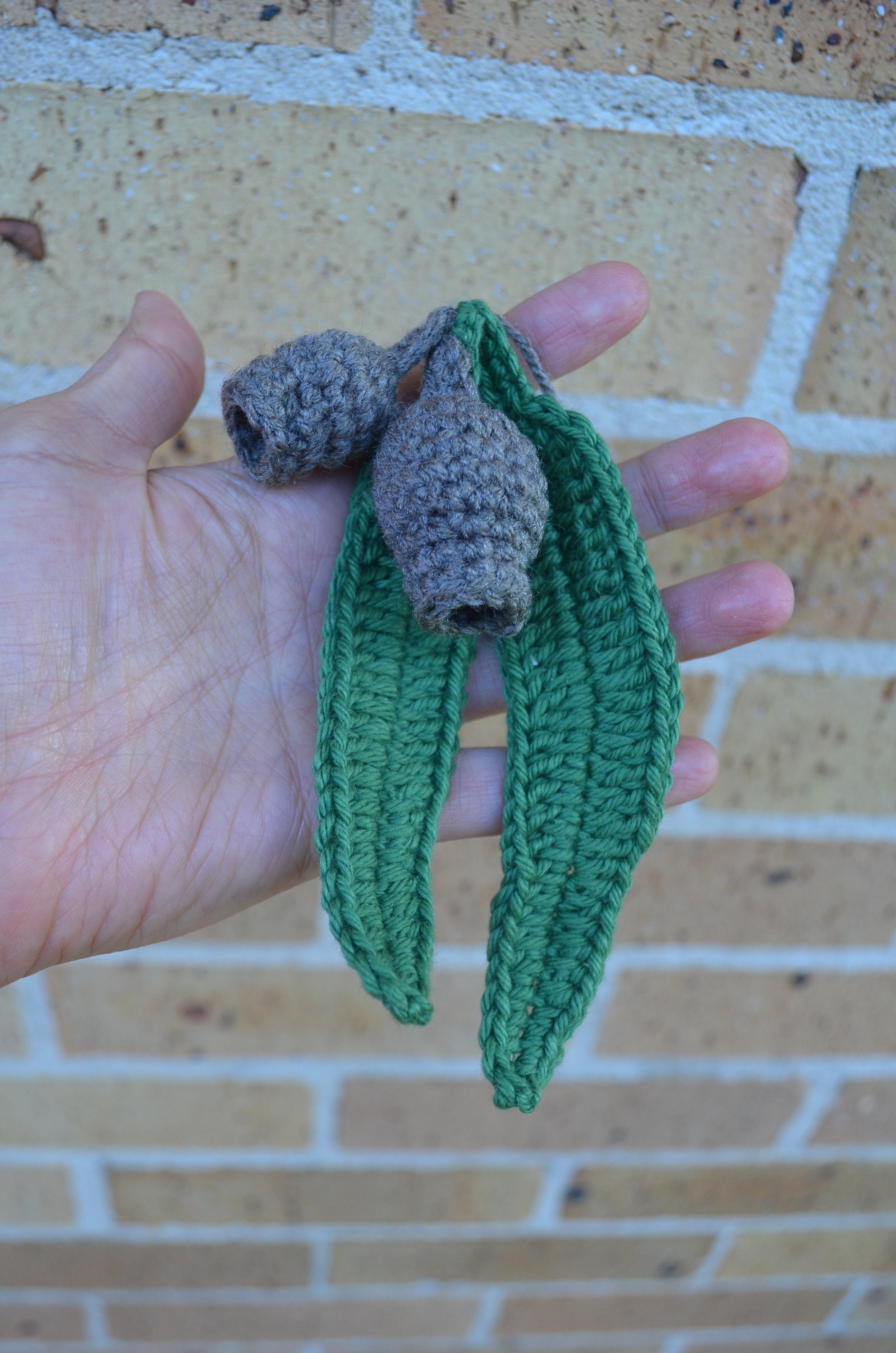 Gumnut and Leaves Crochet Pattern Crochet Leaf Pattern - Etsy Australia