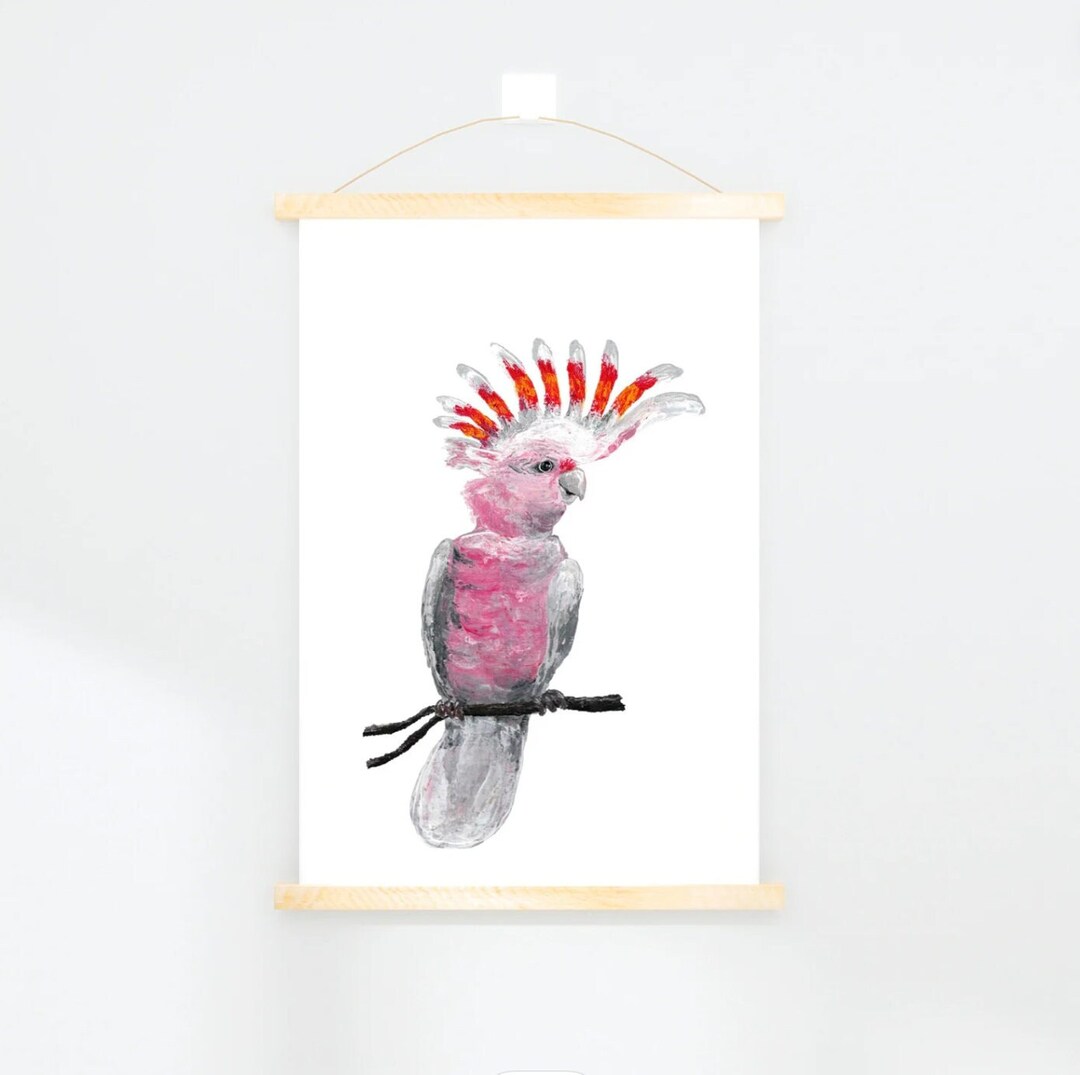 Major Mitchell Cockatoo Fine Art Print - Ready to Frame - Etsy