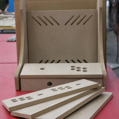 LVL23AP Bartop Arcade Pedestal Diy Kit Flat Pack Mdf Easy to - Etsy