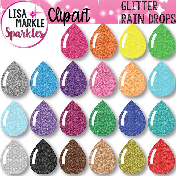 Spring Clip Art Glitter