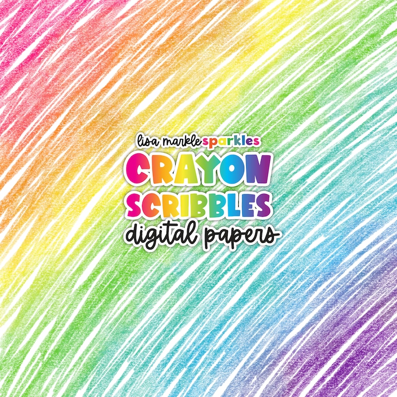 Crayon Clipart - Etsy