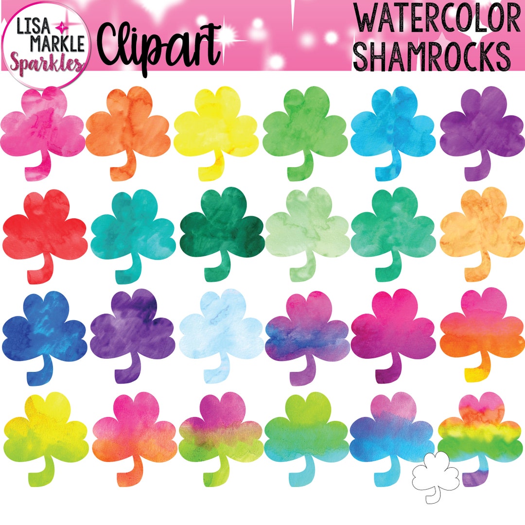 Shamrock Clipart, Saint Patrick's Day Clipart, St Patricks Day Clipart ...