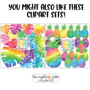 Popsicle Clipart Watercolor Rainbow PNG Image Ice Cream Sweet Treat ...